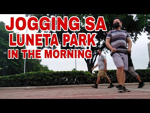 JOGGING SA LUNETA PARK IN THE MORNING - YouTube