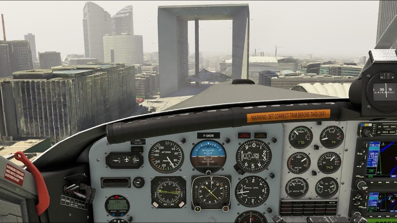 PARIS 🇫🇷 LFFE | PC-6 | MSFS - YouTube