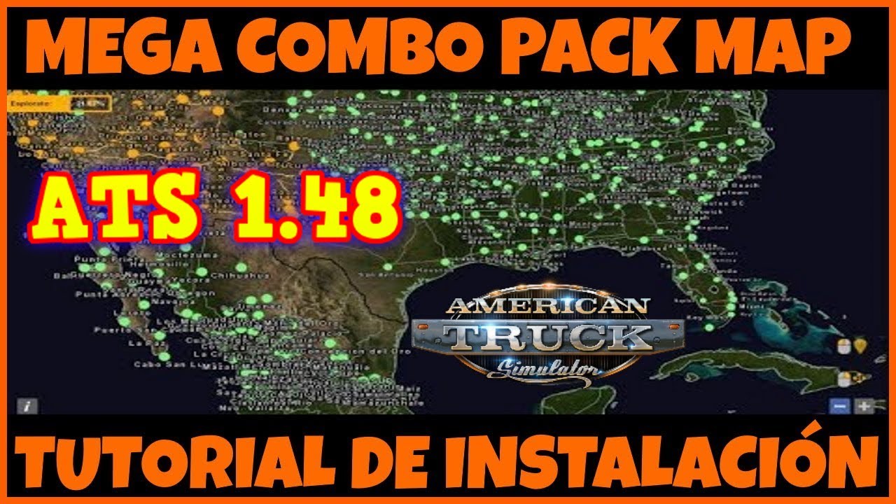 Combo de mapas grandes con Promods Canadá, CanaExp Pacific Map, Reforma ...