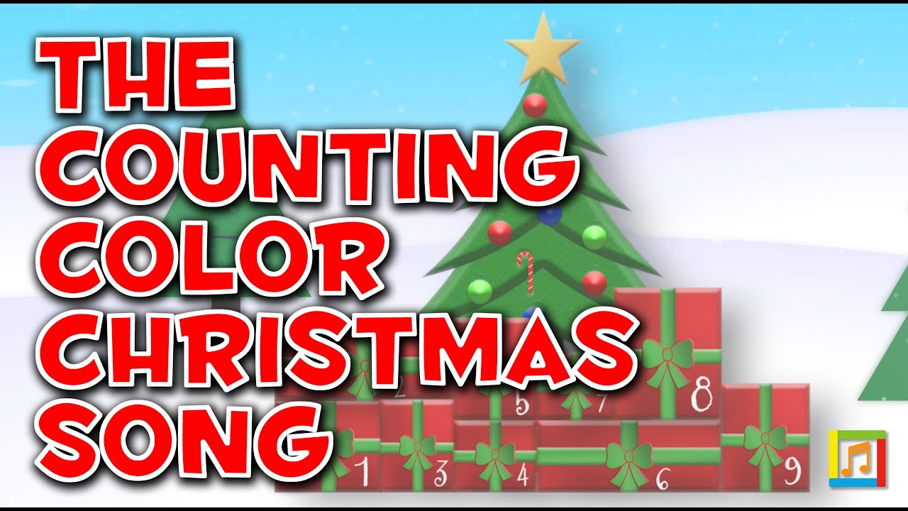 The Counting Color Christmas Song | Kids Rock Media House - YouTube