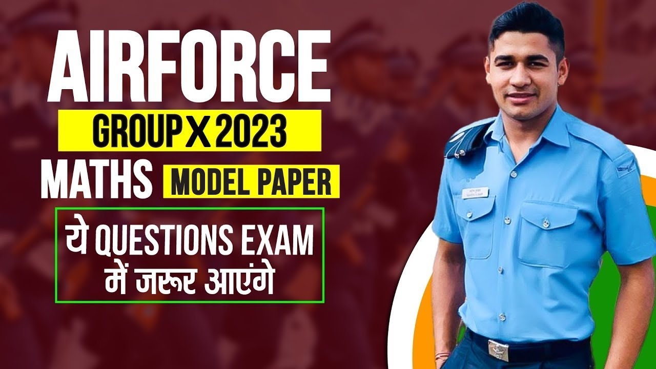 Agniveer Airforce Maths Sample Paper 6| Airforce Exam 2023 | Agniveer ...