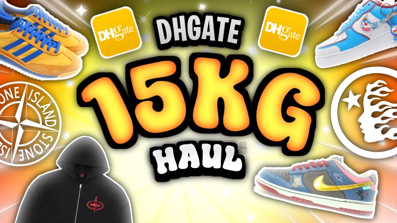INSANE 30KG DHGATE SPRING HAUL (Shoes, Clothes, Accessories) - YouTube