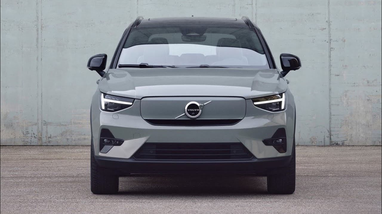 Volvo Electric Vehicles Pixel LED headlights - YouTube