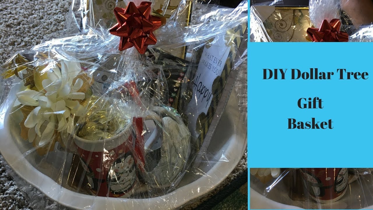 Dollar Tree Gift basket DIY 2018 / How to make DIY gift basket /Gift ...