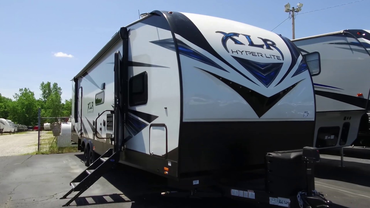 2020 Forest River XLR Hyper Lite 28HFX Toy Hauler Travel Trailer Walk ...