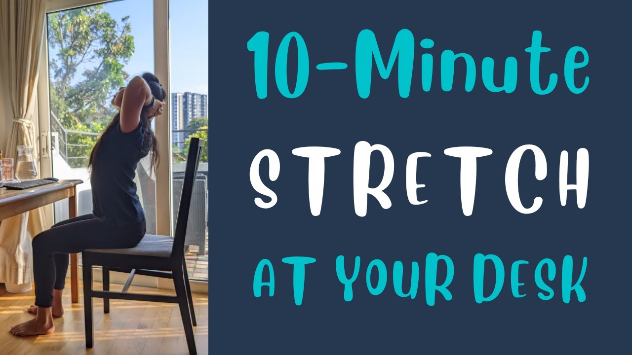 10 Minutes Stretch & Refresh | Yoga Break From Work Sitting - YouTube