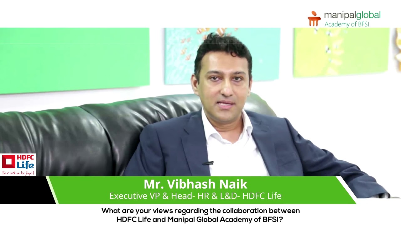 HDFC Life's Collaboration with Manipal BFSI - YouTube