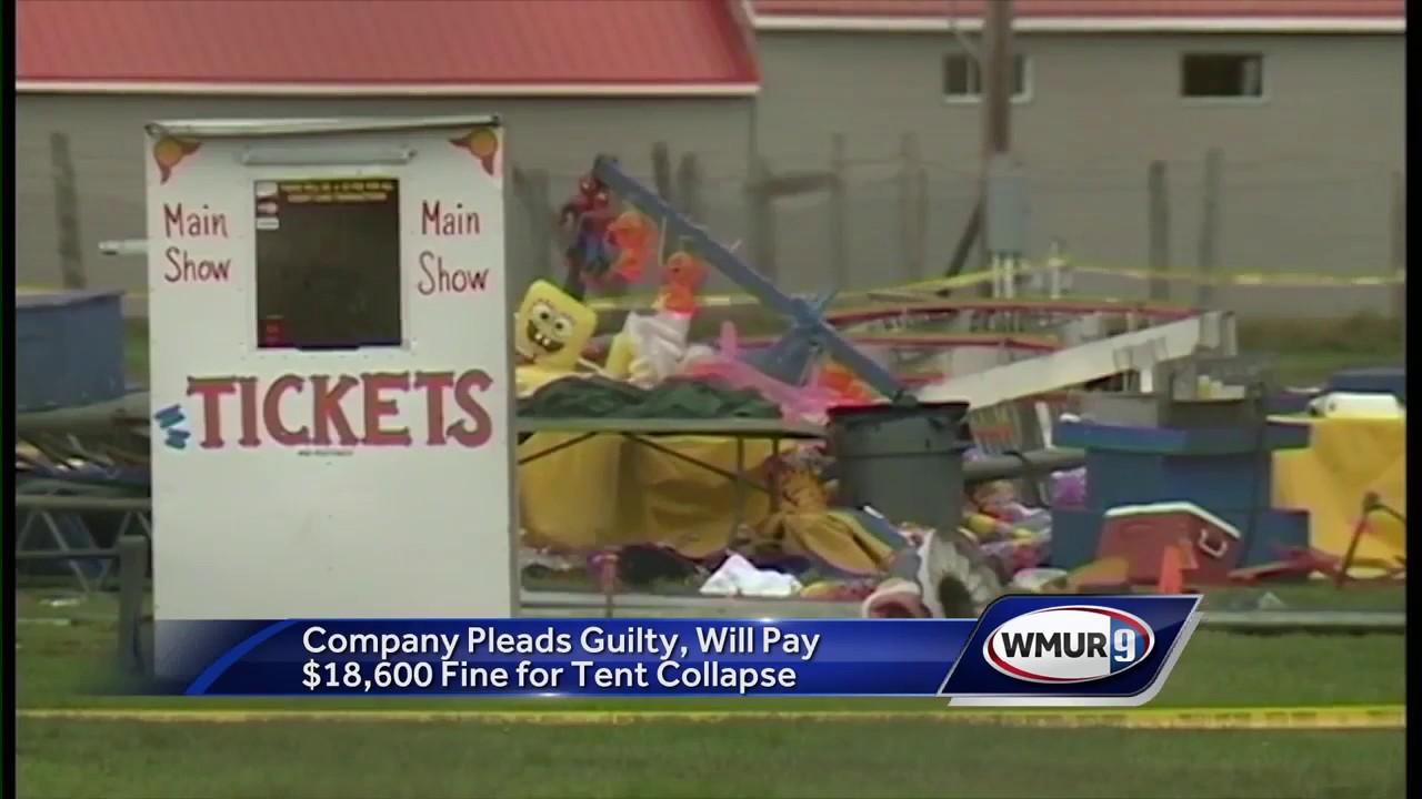 Company involved in deadly tent collapse pleads guilty - YouTube