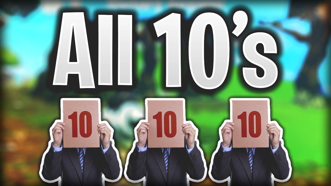 All 10's | Fortnite Battle Royale Gameplay - YouTube