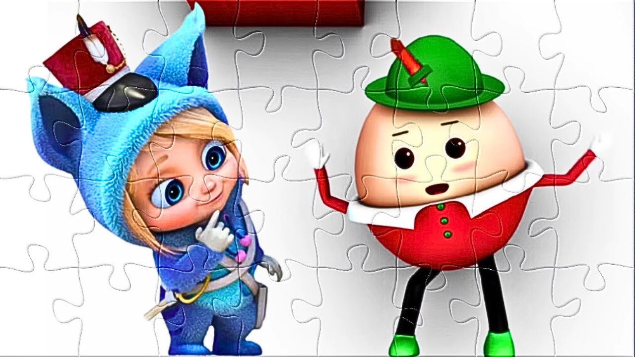 Little Baby Bum feat Dave and Ava | Humpty Dumpty | Jigsaw Puzzle Game ...