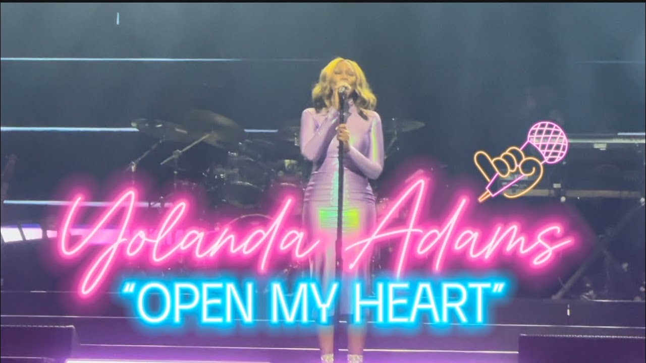 Yolanda Adams “Open my heart” (The Reunion Tour) BOSTON *MUST SEE 🔥🔥🔥 ...