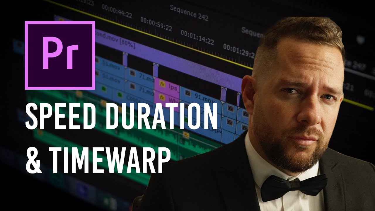 Adobe Tutorial - Using Speed Duration & Time Warp - YouTube