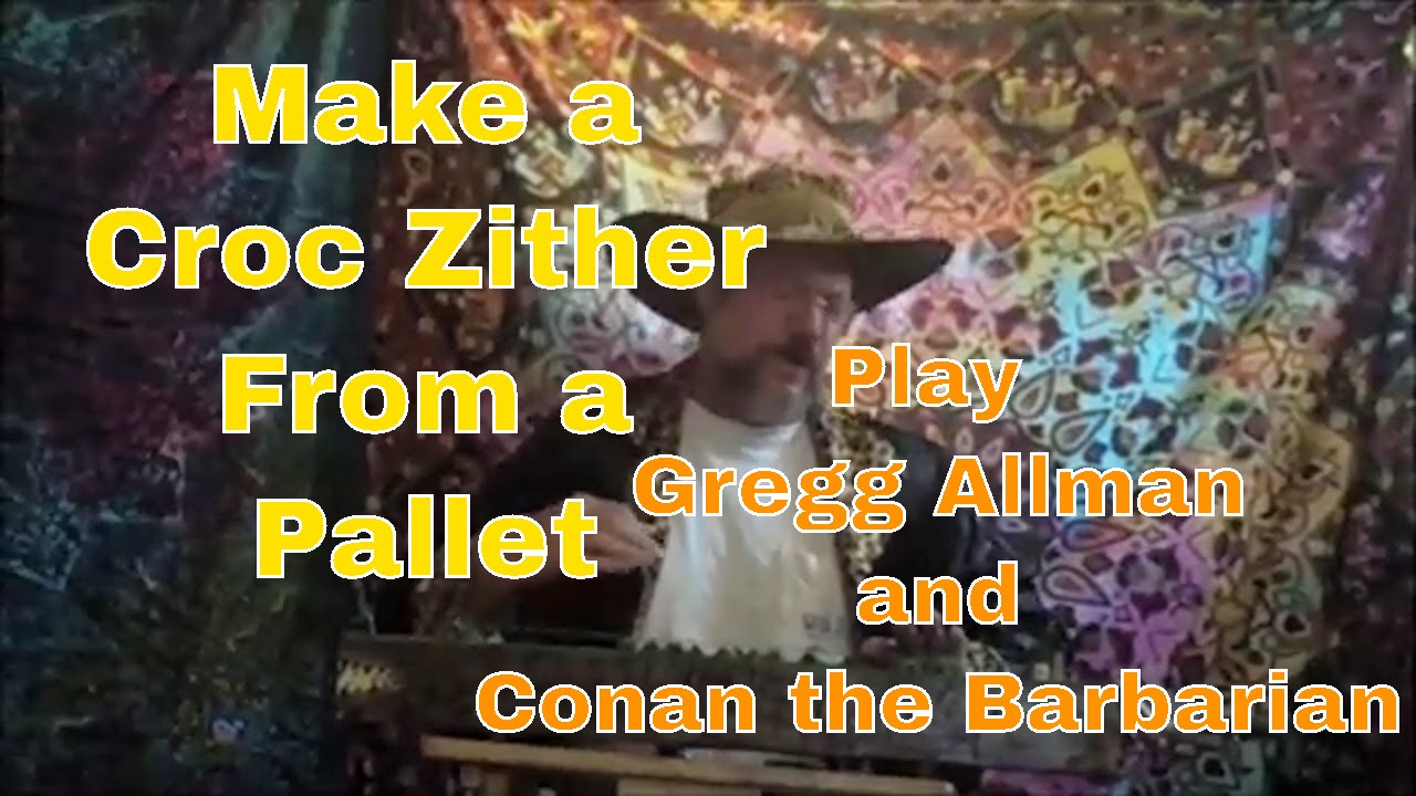 How To Build a DIY Crocodile Zither + Acoustic Midnight Rider Cover ...