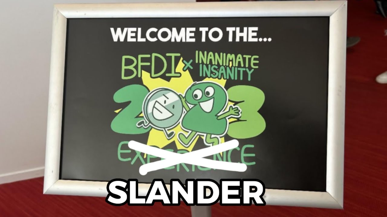 BFDI x Inanimate Insanity Meetup Slander (SPOILERS) - YouTube