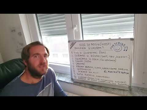 Koje su mogućnosti bavljenja glazbom?