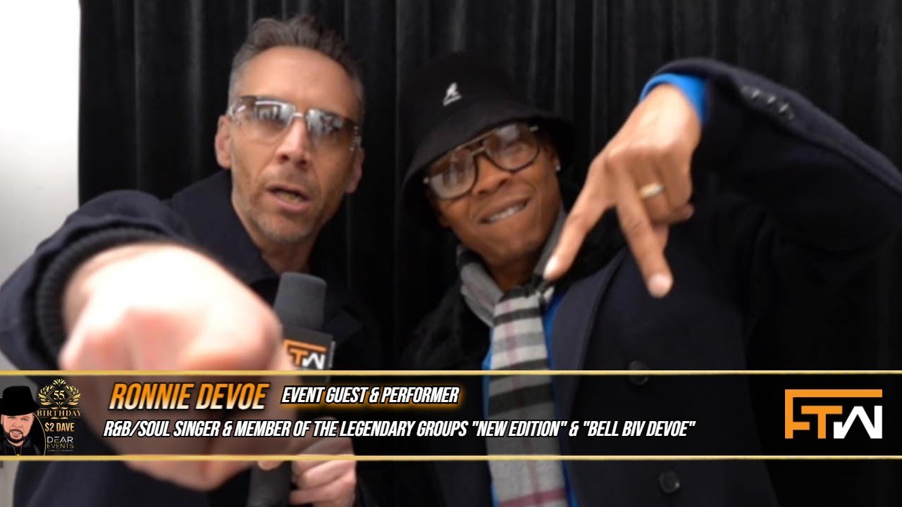 Todd interviews Ronnie DeVoe at the 55th Bday Celebration for Dave Huie, aka $2 Dave in Brooklyn ...