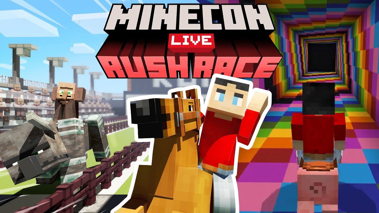 Minecraft Live 2020 Hype! Free Racing Map For Minecon! (Can You Beat My ...