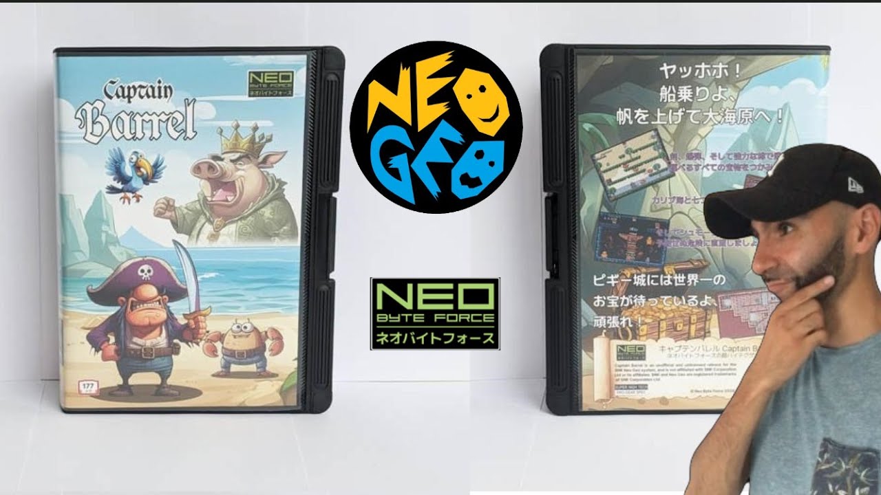 On en parle de Captain Barrel sur Neo Geo ? [ Neo Byte Force ] - YouTube
