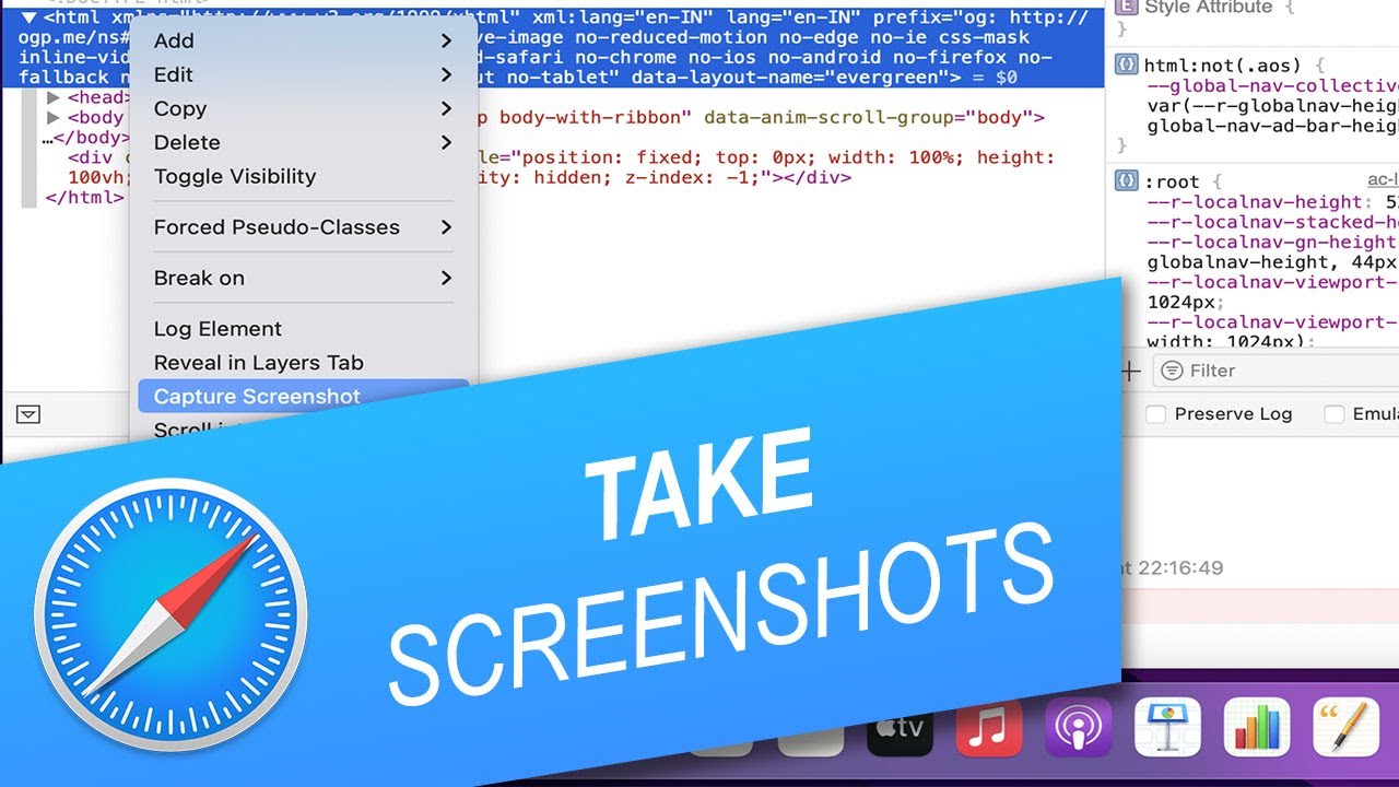 How To Take Full Page Screenshots In Safari On Mac IPhone Or IPad YouTube How To Take Full Page Screenshots In Safari On Mac IPhone Or IPad YouTube