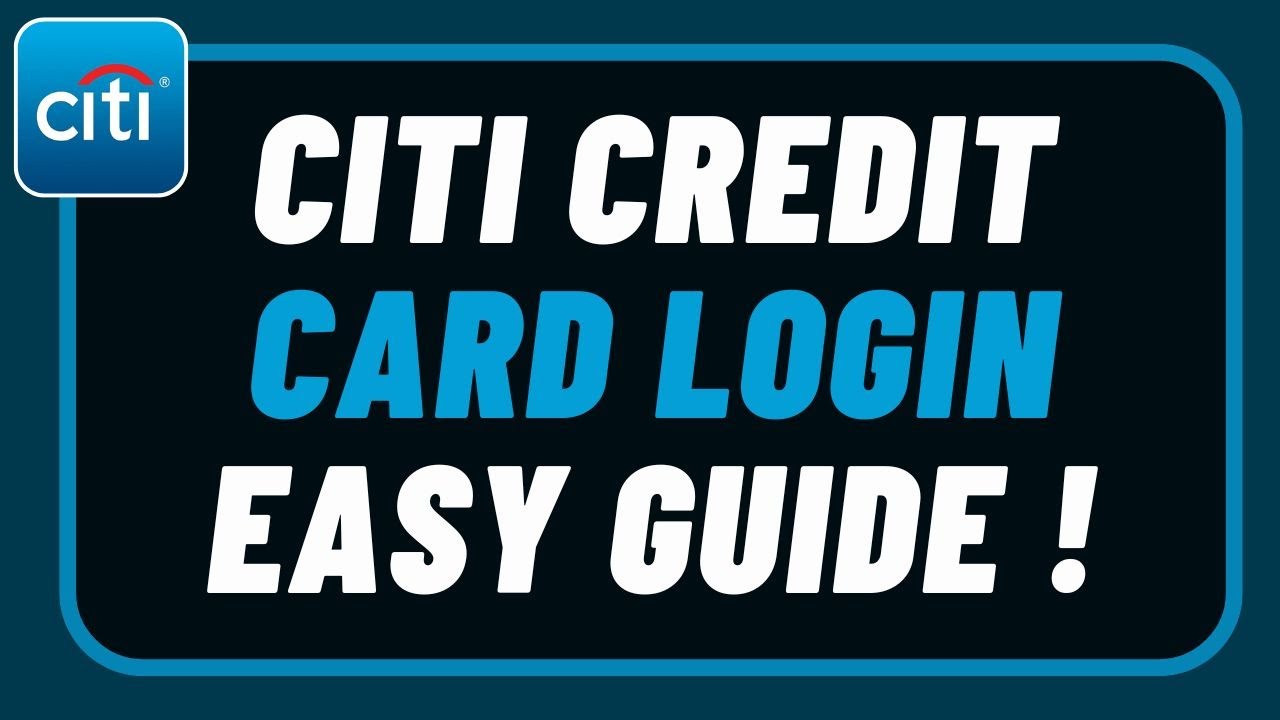 Citi Credit Card Login - Sign In Citi Bank Credit Card ! - YouTube