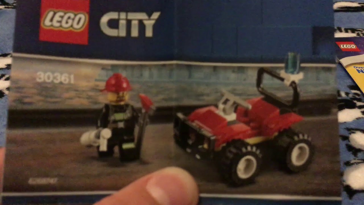 Lego fire atv!!! - YouTube