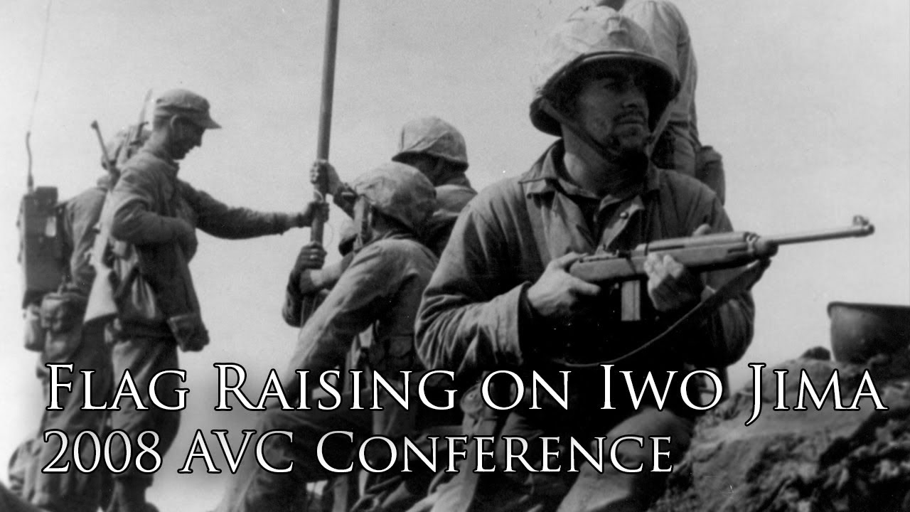 Col. Dave Severance: Flag-Raising on Iwo Jima (Part I) [2008 AVC ...