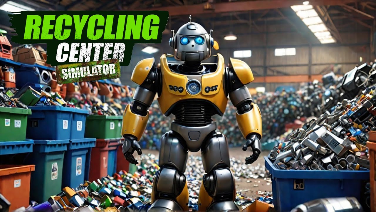 Robby the Robot Recycling Centre Sim Part 3 - YouTube