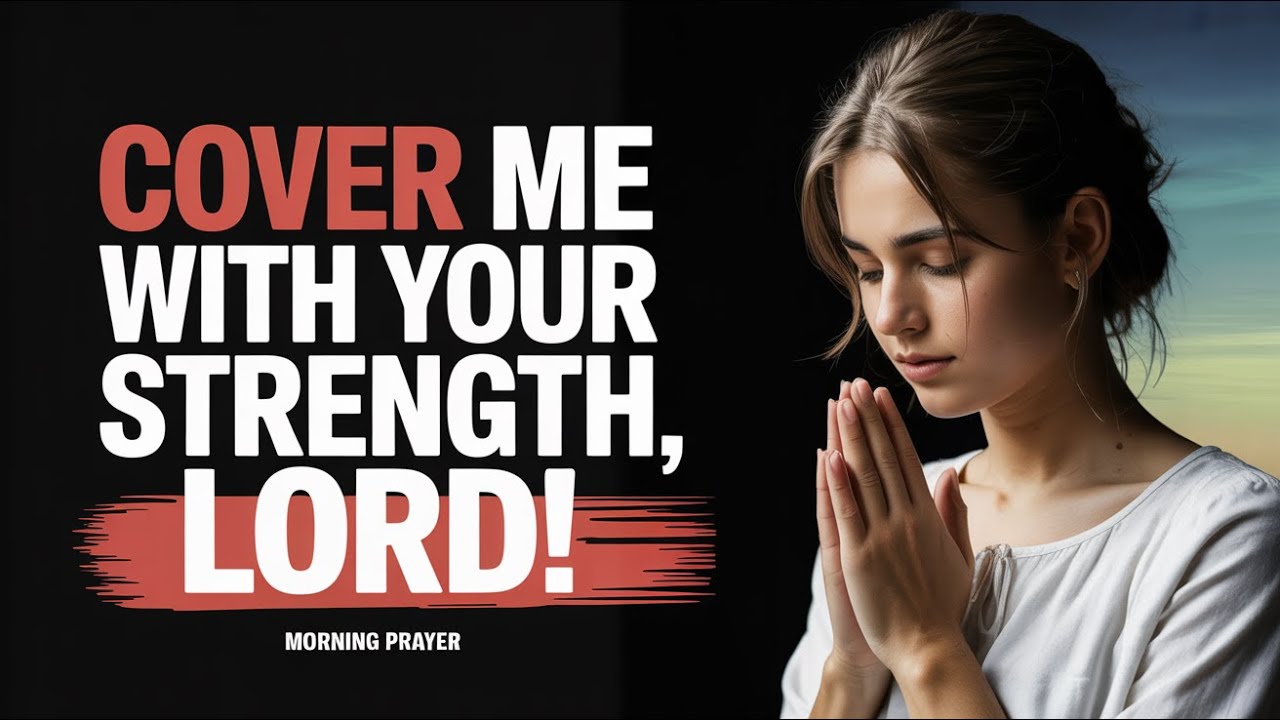 Lord, Cover Me With Your Strength Before Temptation Knocks Today ...