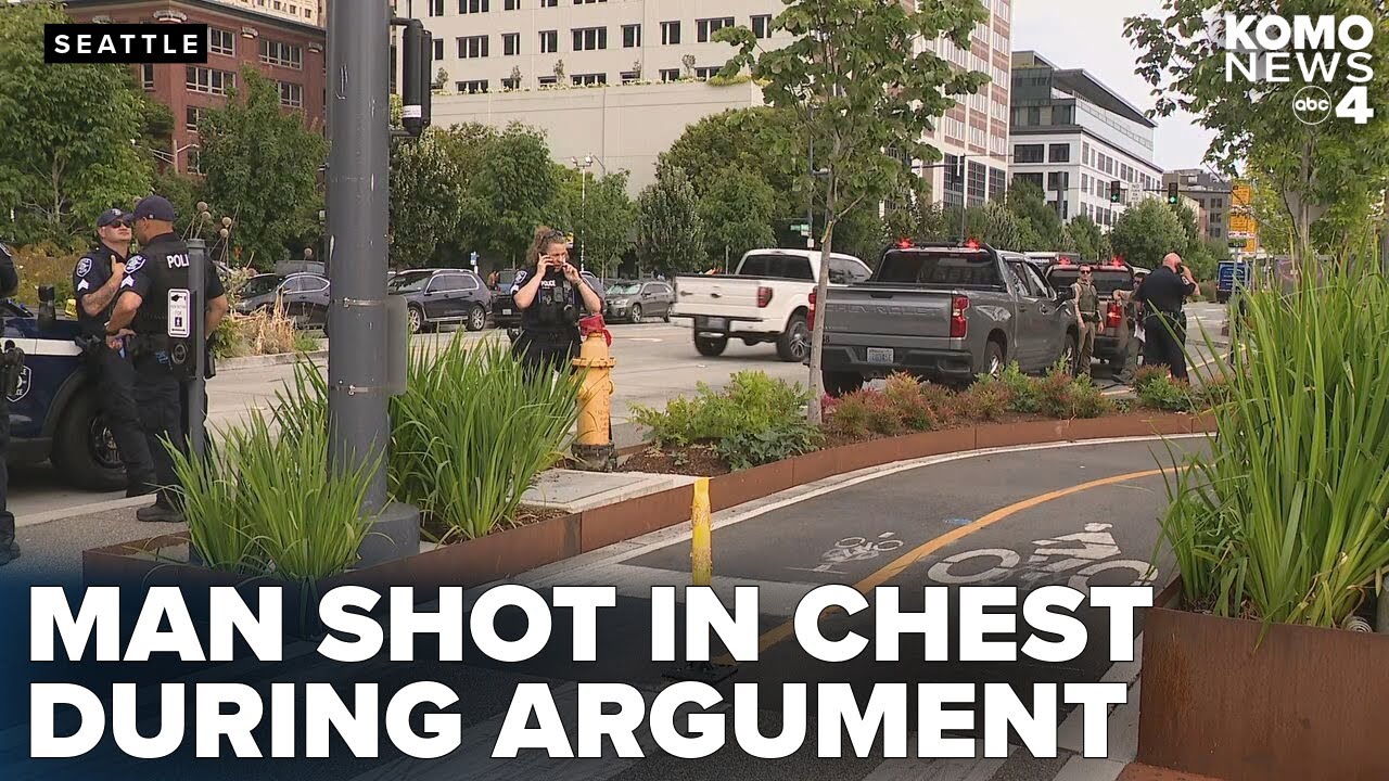 Man shot in chest during argument at Seattle's waterfront; suspect ...