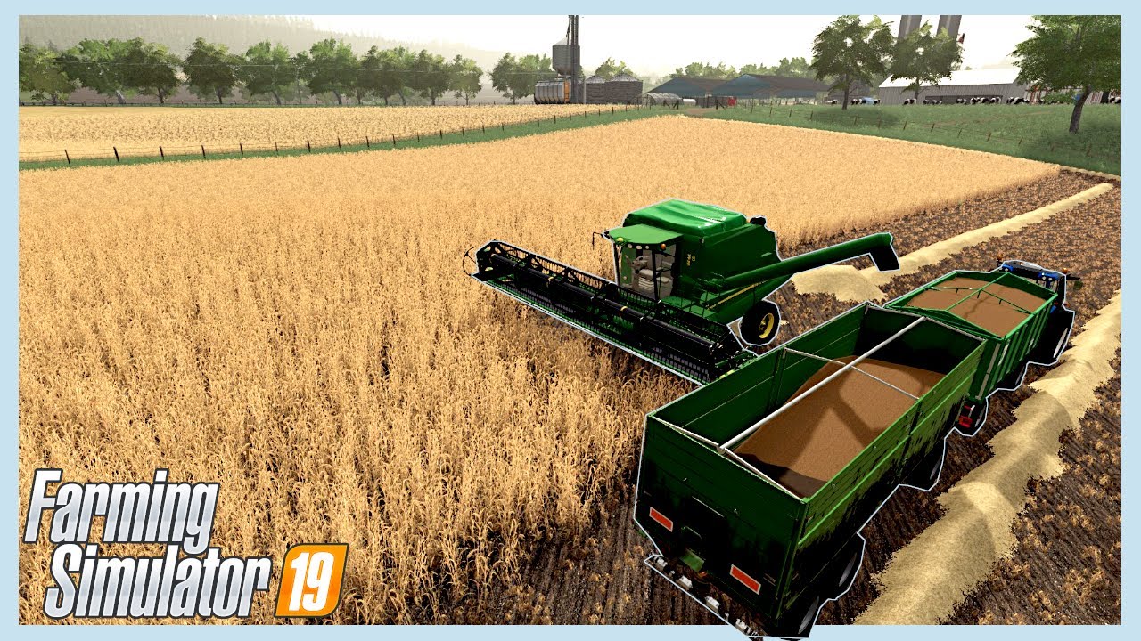 WE'RE PUTTIN' THE MINI S440 JOHN DEERE COMBINE TO WORK | Georgetown ...