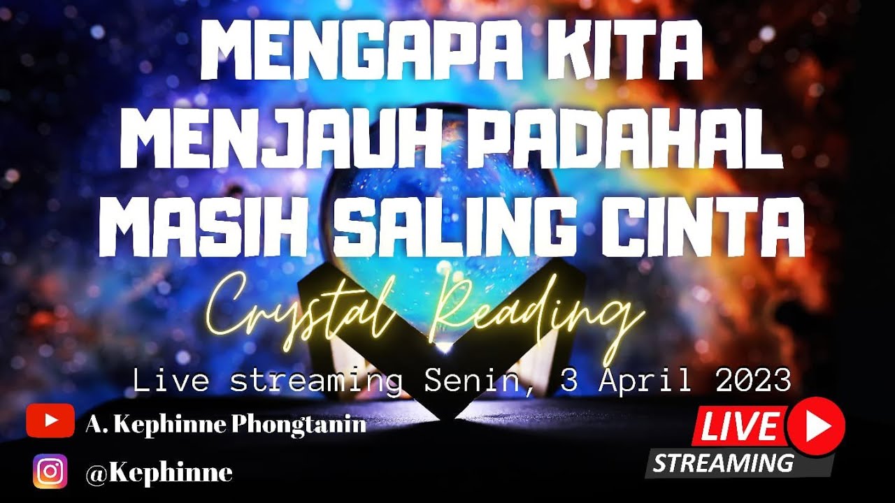 🔴 LIVE! Mengapa Kita Menjauh, Gejolak Batinnya #tarot - YouTube