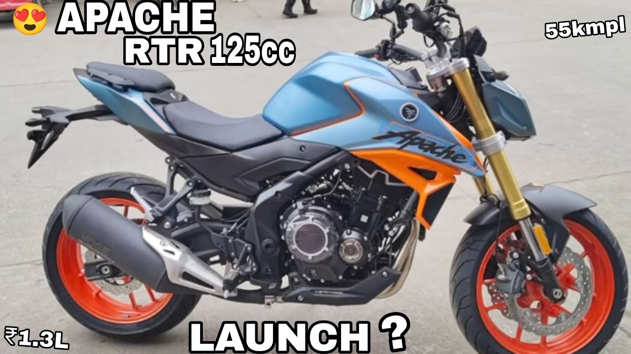 TVS APACHE RTR 125cc NEW MODEL LAUNCH DATE IN INDIA | 2025 TVS APACHE ...