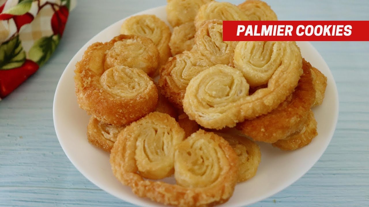 Palmier Cookies Recipe - YouTube