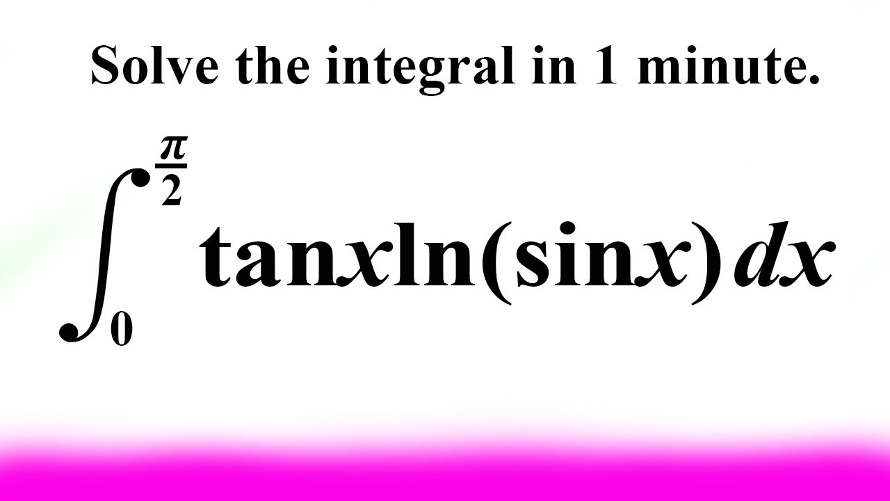 World Toughest Math Challenge Solve The Integral In 1 Minute YouTube world-toughest-math-challenge-solve-the-integral-in-1-minute-youtube
