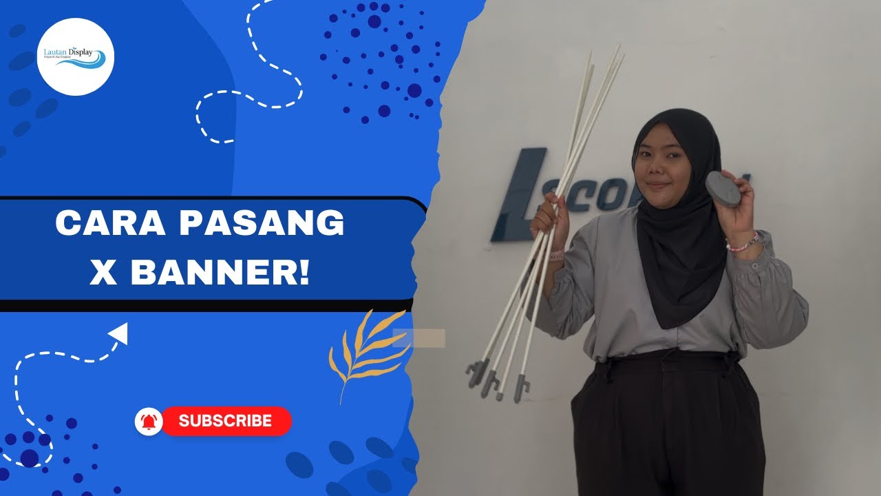Tutorial Pasang X Banner (Cara Pasang X Banner) - YouTube