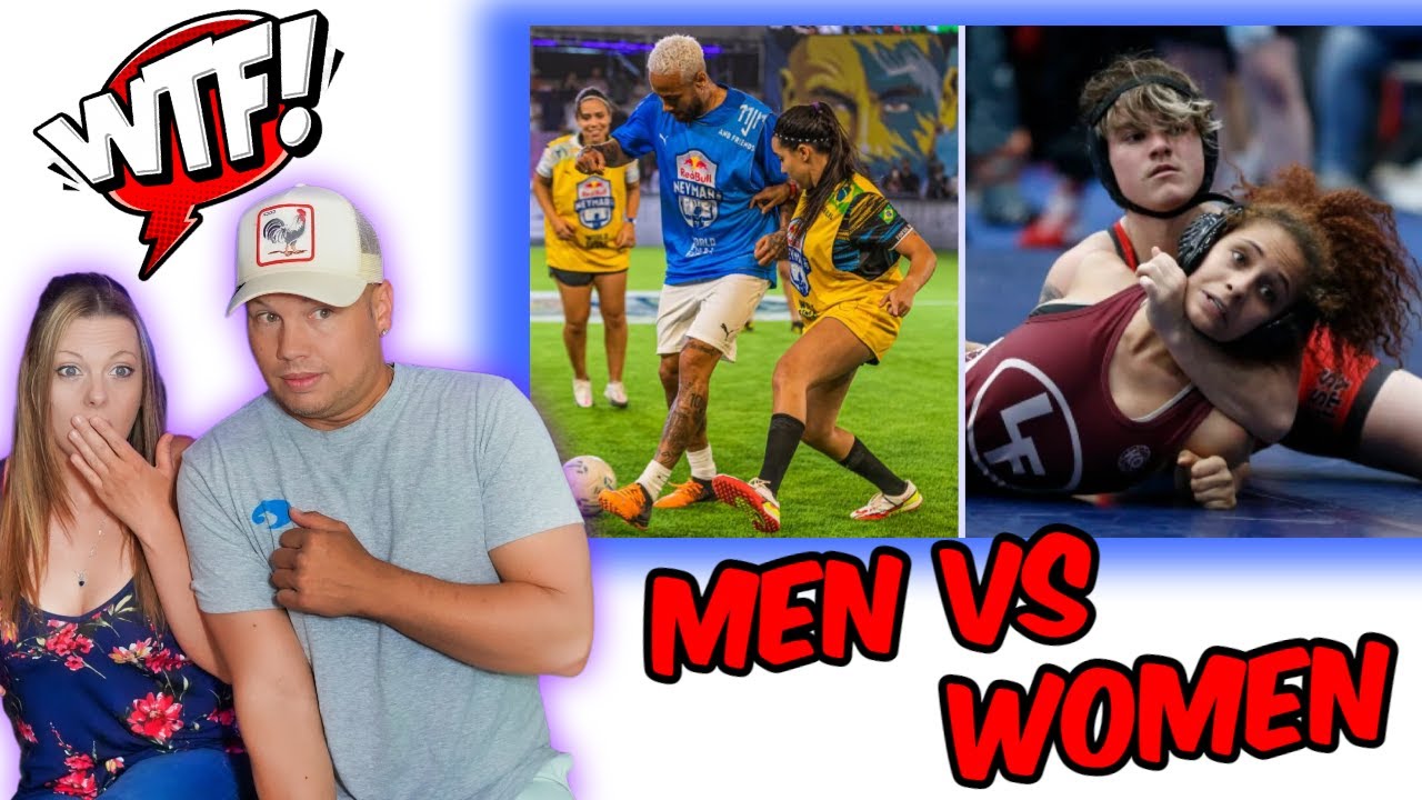 Men Vs Women In Sports REACTION - YouTube