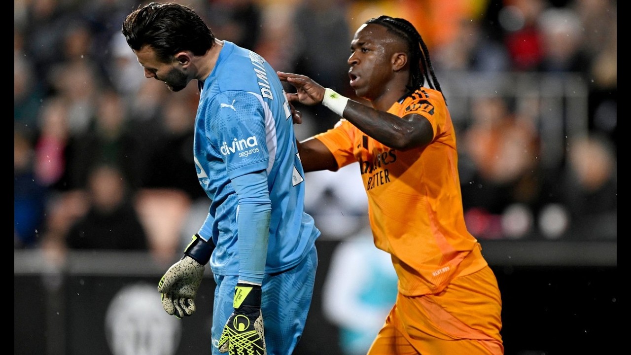 ¡LOCO y LLORON! VINICIUS pierde la cabeza en VALENCIA y acaba MAL 🔥 ...