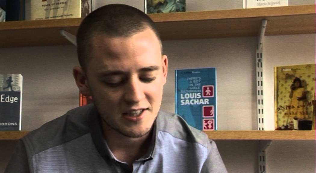 Robbie Gibbons reads aloud from Gladiator, by Alan Gibbons and Robbie ...