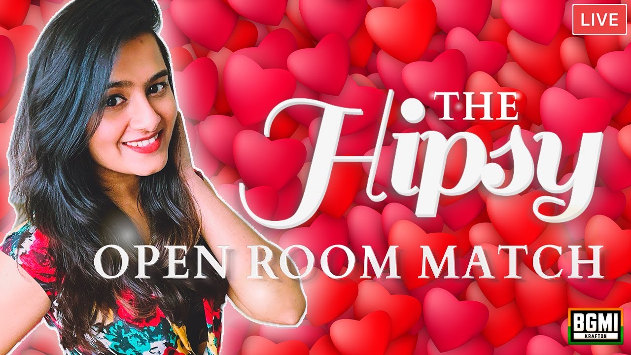 BGMI ROOM MATCH Live | TAMIL GIRL GAMER | தமிழ் BGMI Live | PUBG mobile Live || THE HIPSY - YouTube