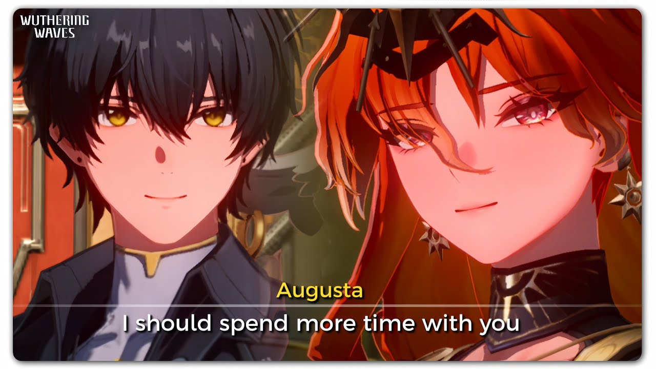 Augusta & Rover Heart to Heart Moment (Cutscene) | Wuthering Waves 2.6 ...