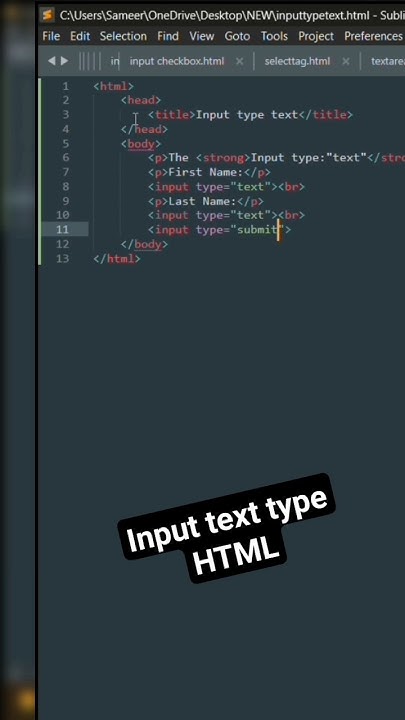 1530 Html Input Text Type Html Complete Course Codebuddy Youtube