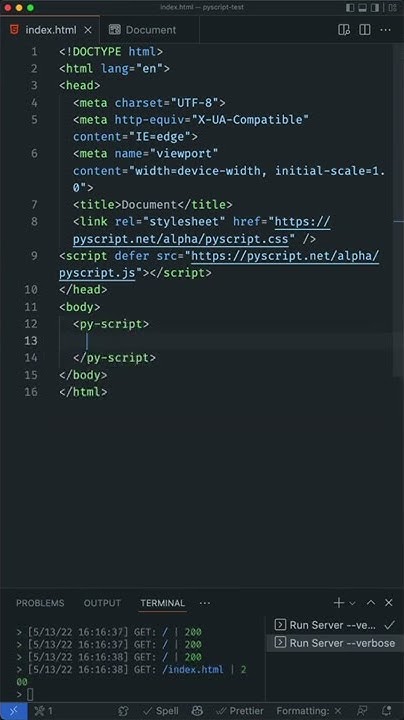 A first look at pyscript - YouTube