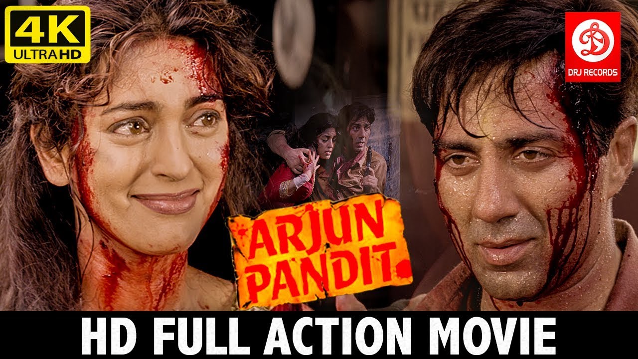 Arjun Pandit Action Movie | Sunny Deol, Juhi Chawla | Action Dhamaka ...
