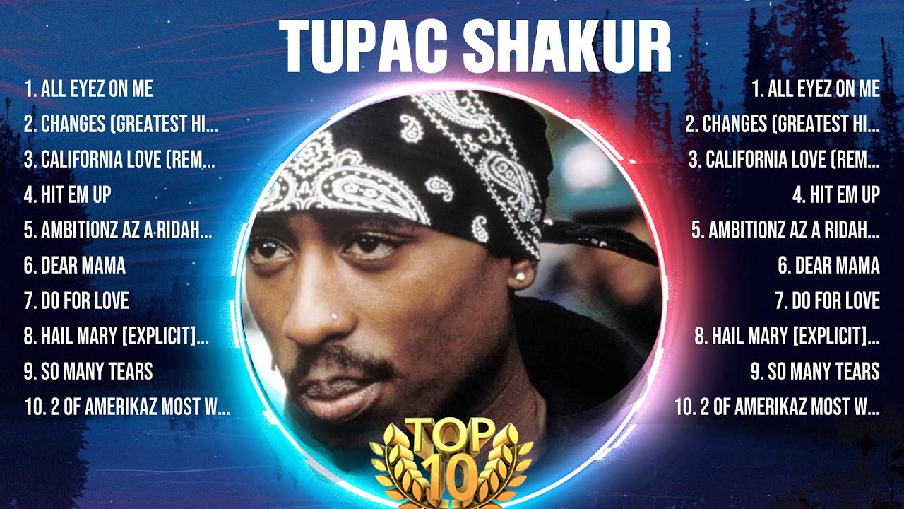 Tupac Shakur Mix Top Hits Full Album ️ Full Album ️ Best 10 Hits ...