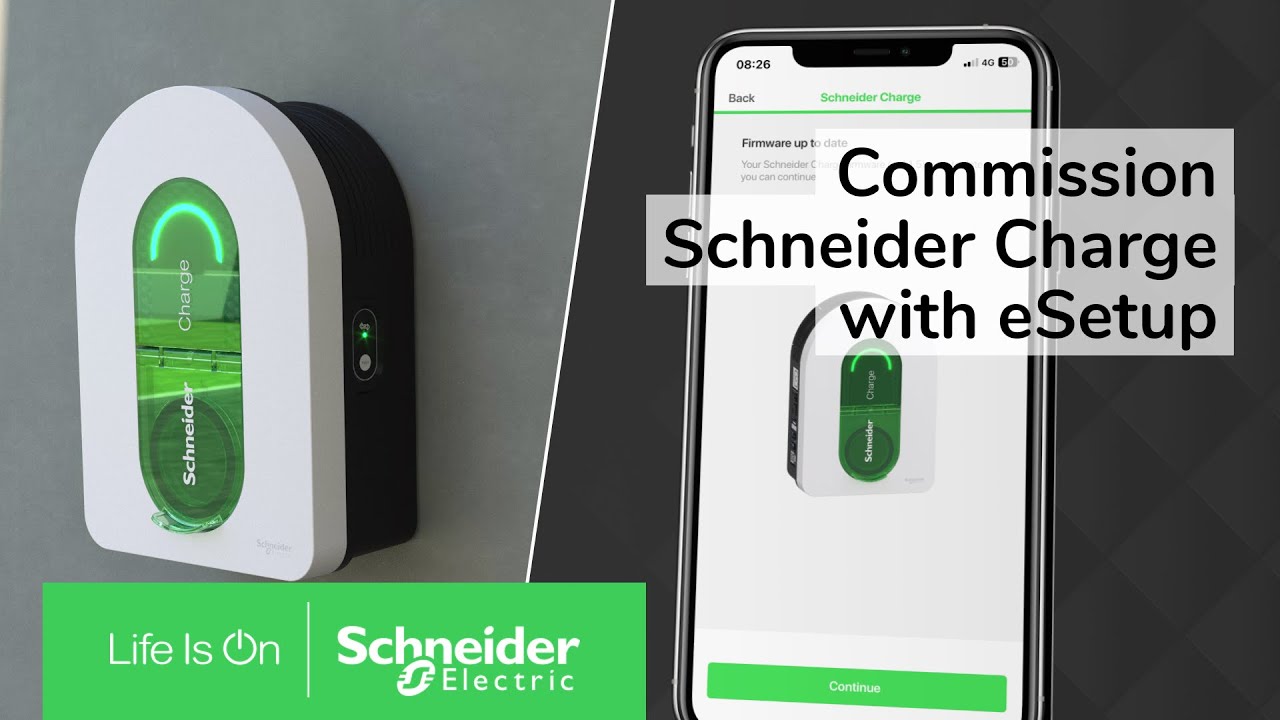 How to commission Schneider Charge with eSetup | Schneider Electric ...