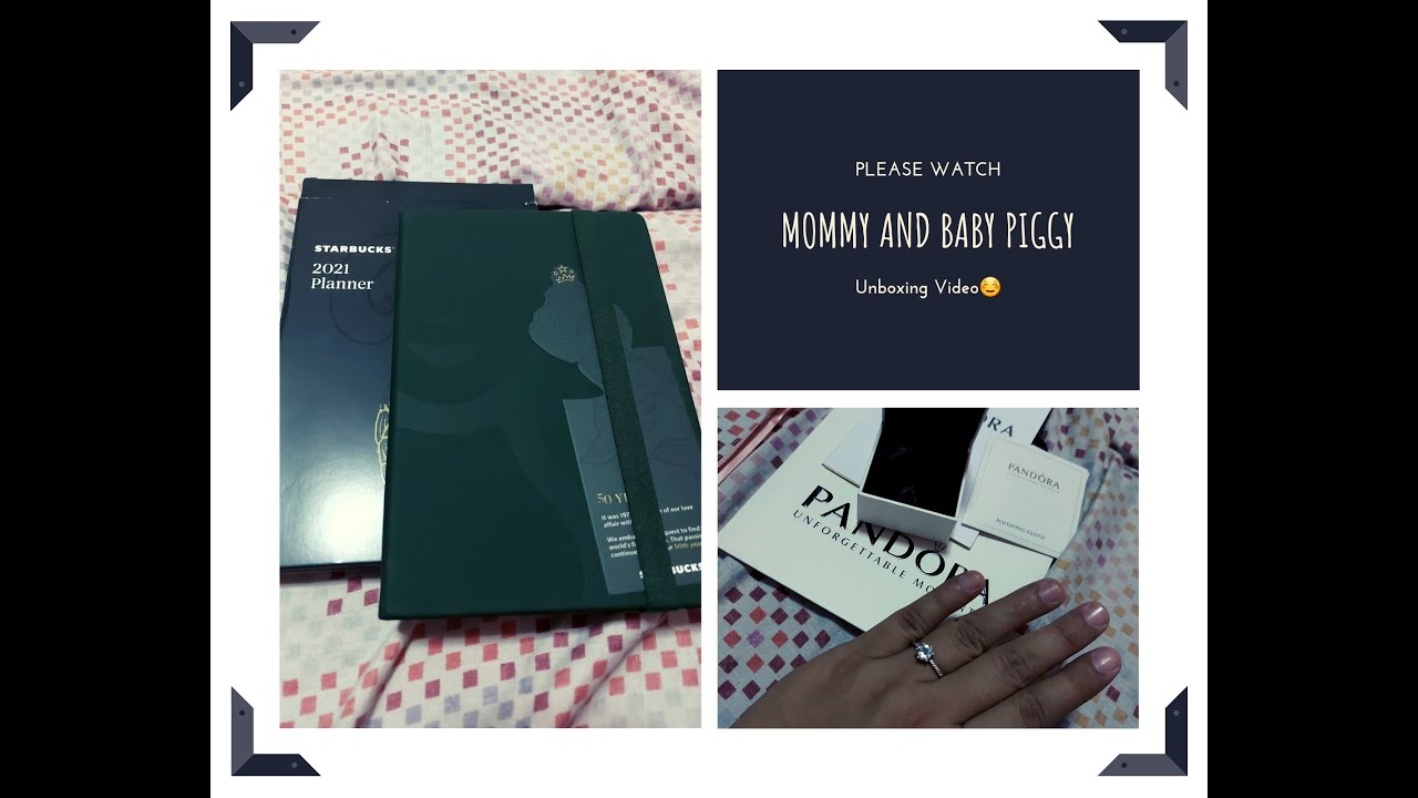UNBOXING STARBUCKS 2021 PLANNER || UNBOXING CHRISTMAS GIFT FROM BBKO ...