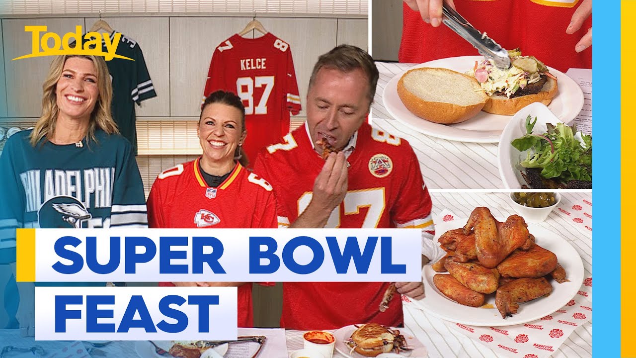 Guide to the ultimate Super Bowl feast | Today Show Australia - YouTube