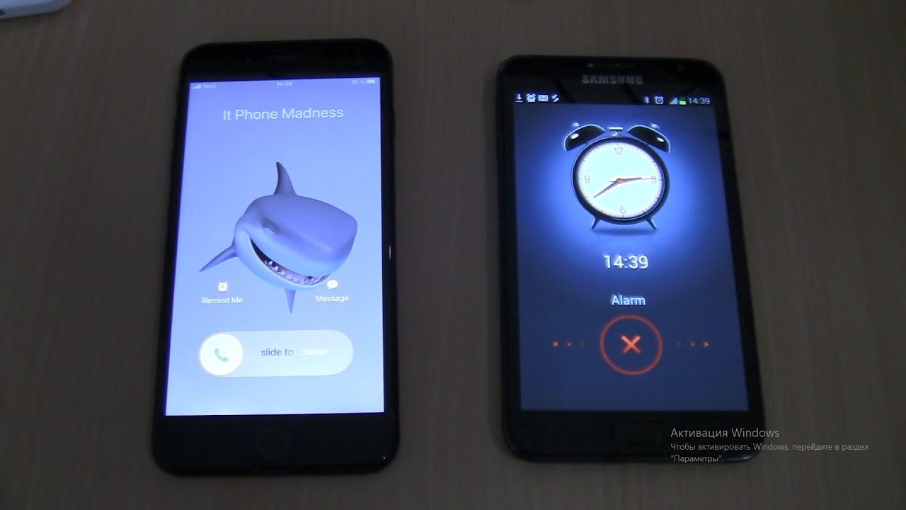 Incoming call & Alarms clock at the Same Time Samsung Galaxy Note 1 ...