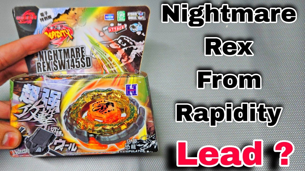 Nightmare Rex Beyblade [UNBOXING & REVIEW ] | Worst Beyblade Ever?😔 ...