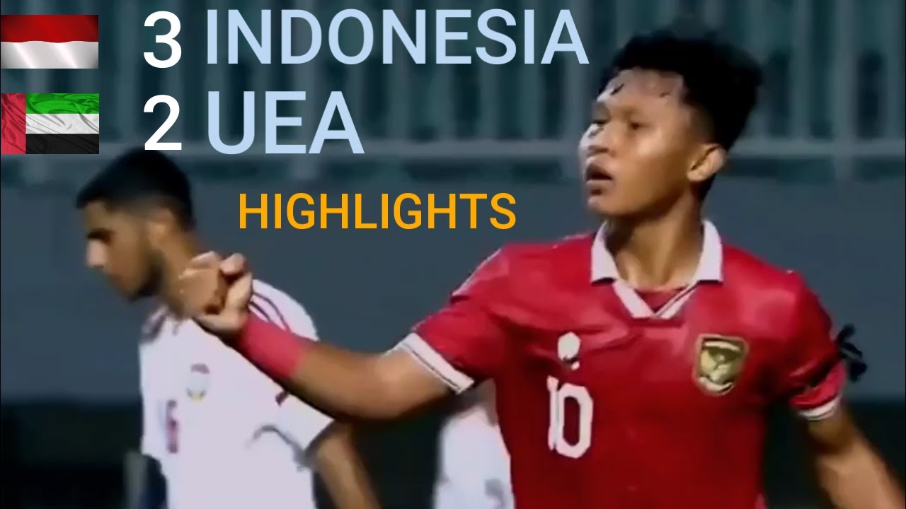 HIGHLIGHT KUALIFIKASI PIALA ASIA U17 INDONESIA VS UAE 32 480p - YouTube